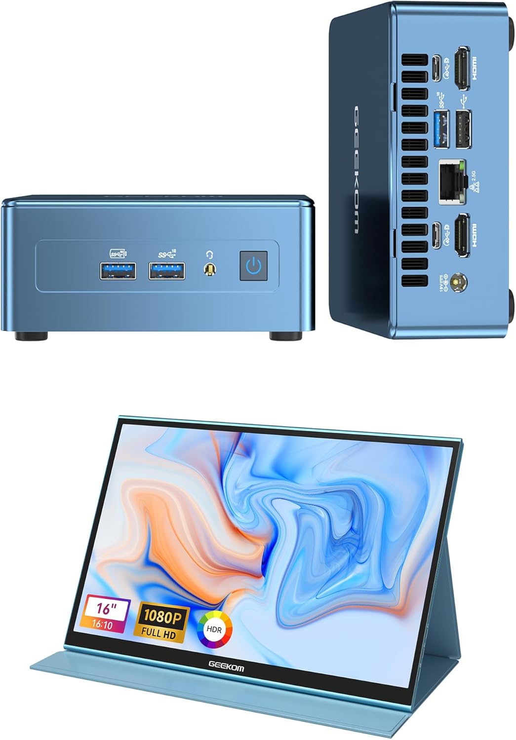 Amazon.com: GEEKOM Mini PC Mini IT13, 13th Intel Core i7-13700H (14C/20T, up to 5.0GHz), 32GB ...