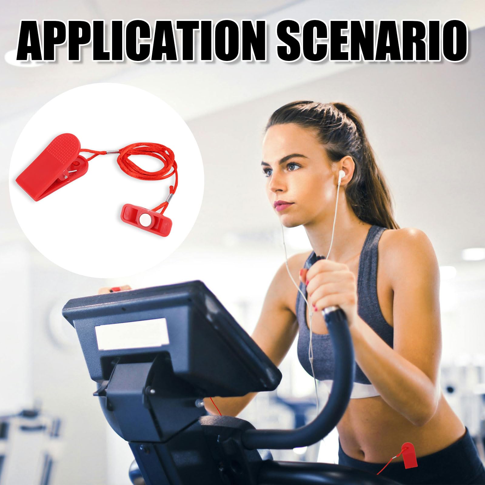 Snapklik.com : Treadmill Magnet Safety Key, Magnetic Safety Switch ...