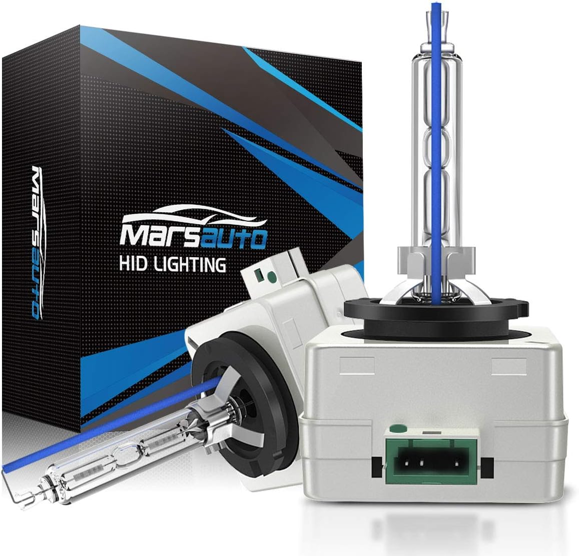 Marsauto D3S HID Bulbs, 35W Super Bright Xenon, 5000K Comfort Daylight HID Bulb(Not Halogen/Led ...