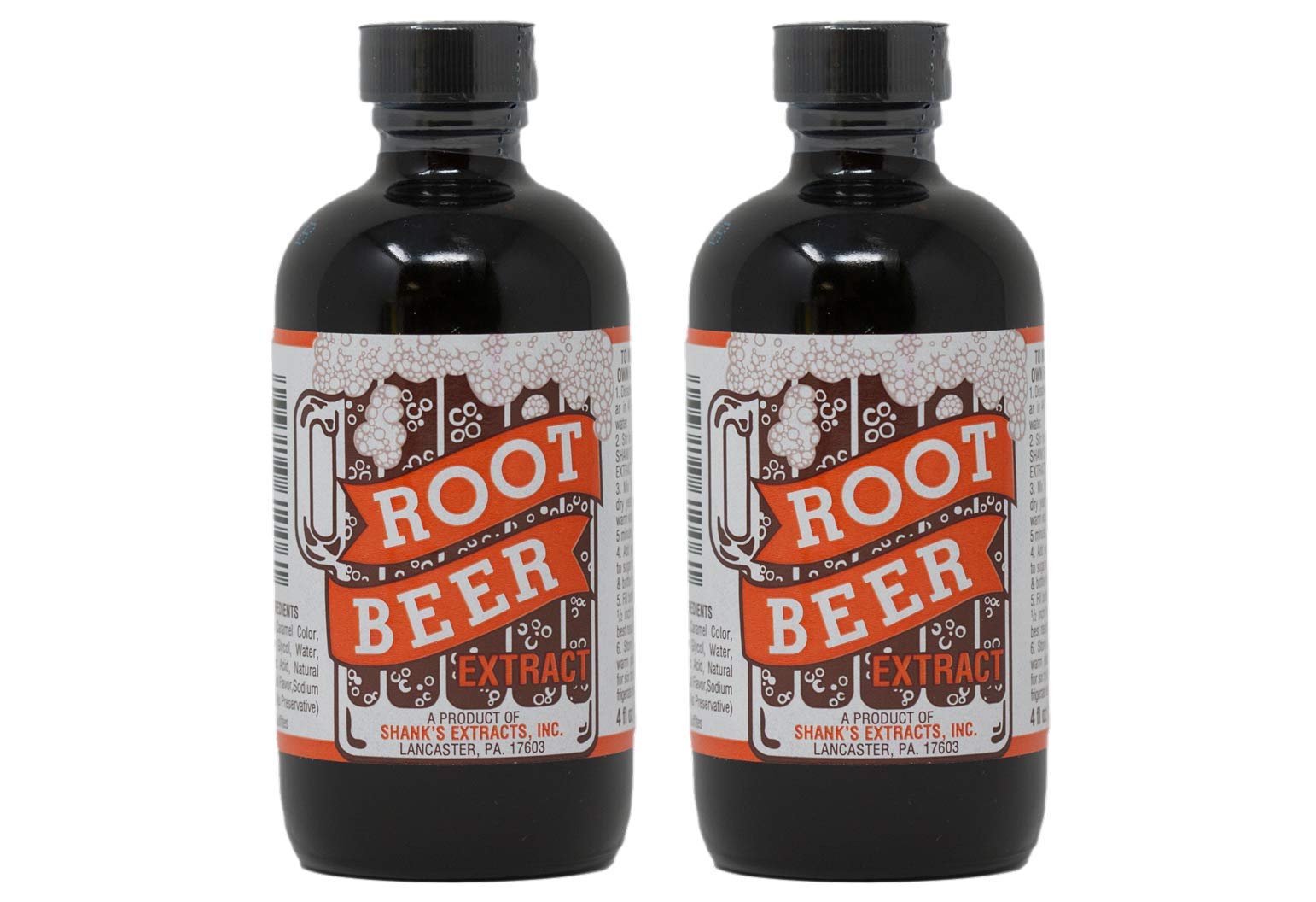Amazon.com: Shank's Root Beer Extract- Two 4 fl. oz. Bottles