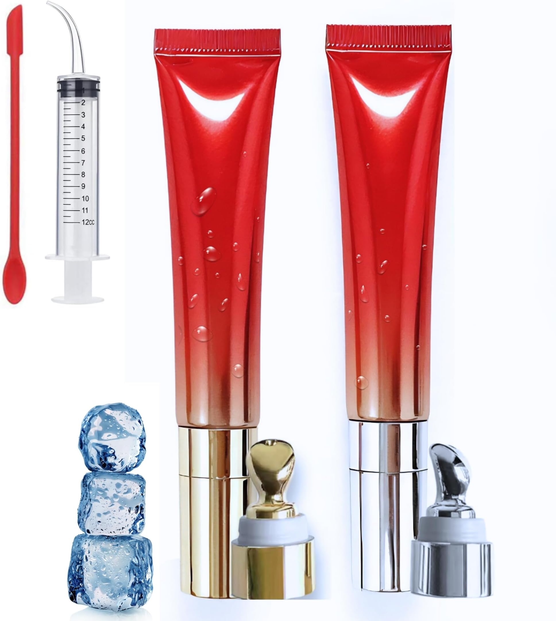 Amazon.com: TEONEI Empty Eye Cream Squeeze Tubes,Lip Gloss Squeeze ...