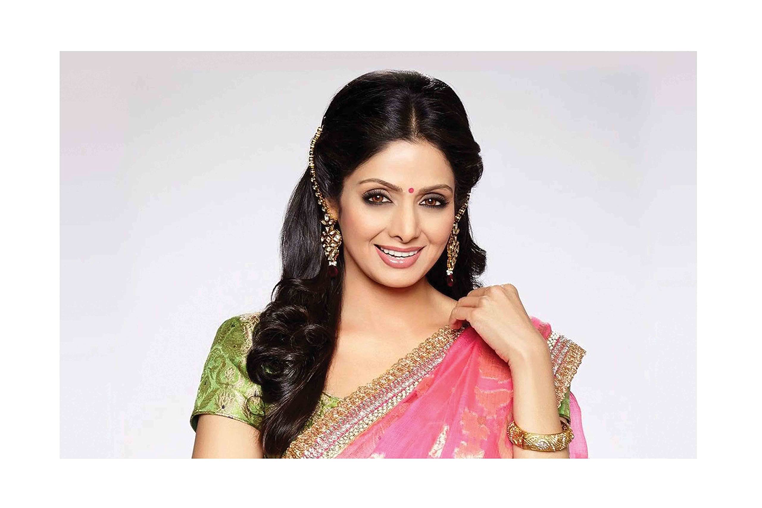 Buy Yellow Alley Famous Indian Celebrity Poster|Sridevi Poster|Actress ...
