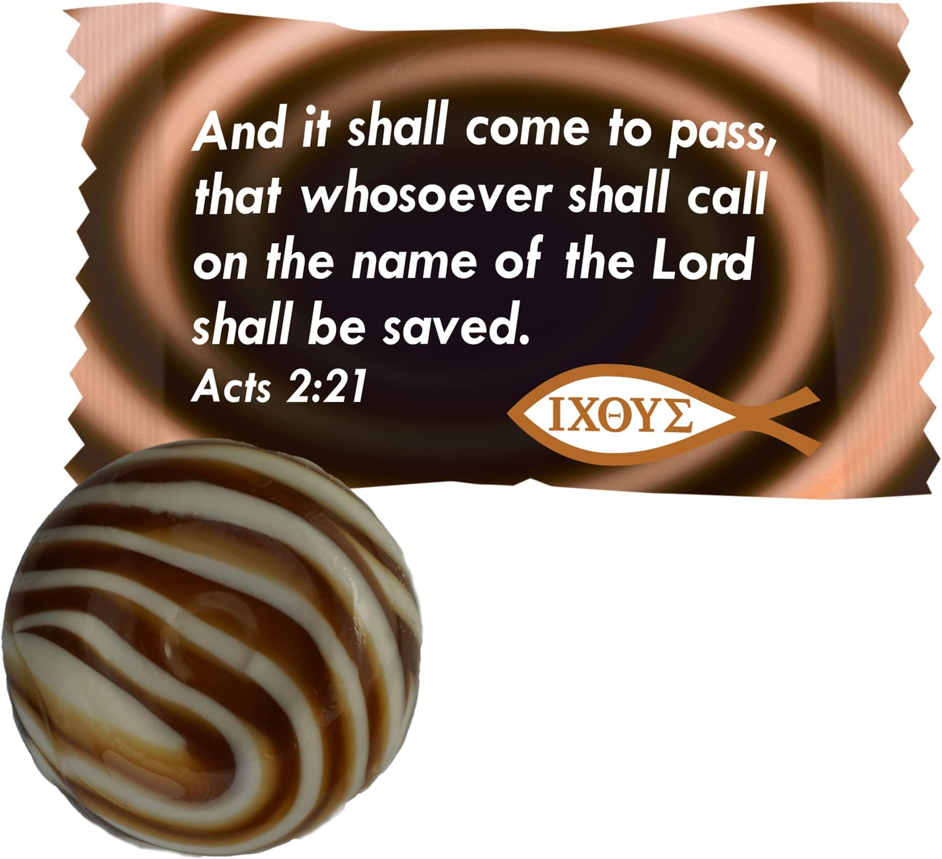 Amazon.com : Scripture Candy, Orange and Cream Hard Candy 2.5 Pound Bag ...