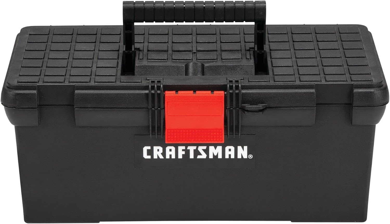 CRAFTSMAN 16-in. Tool Box, Black, Plastic, Lockable (CMST16005 ...