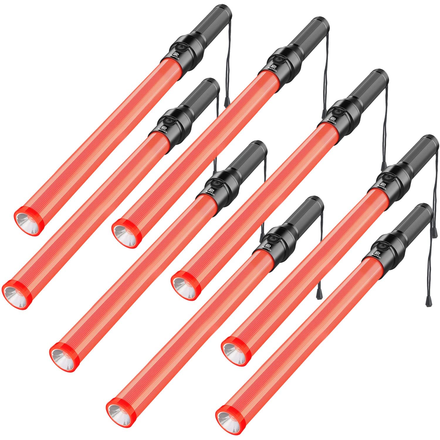 Snapklik.com : RoadHero 8 Pack Traffic Wand, 21 Inch Led Traffic ...