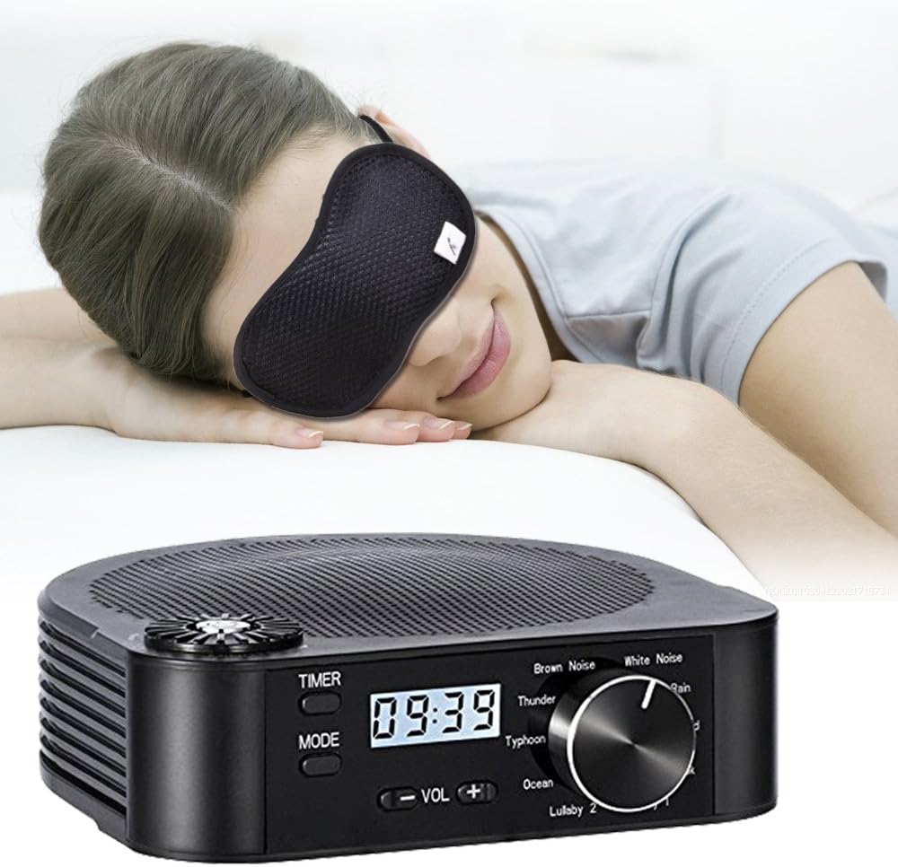 Amazon.com: Rantizon Natural Sound Machine White Noise Sound Therapy ...