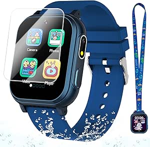 Kids Waterproof Watch Gift for Boys Age 5-12, with 32 Games, Dual ...