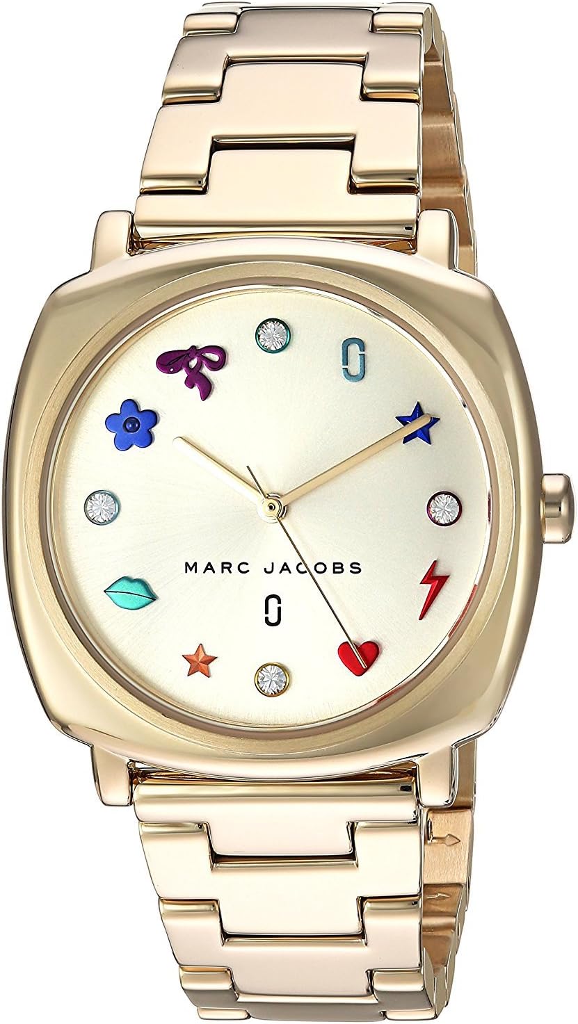 Amazon | [マーク ジェイコブス]Marc Jacobs 腕時計 'Mandy' Quartz Stainless Steel ...
