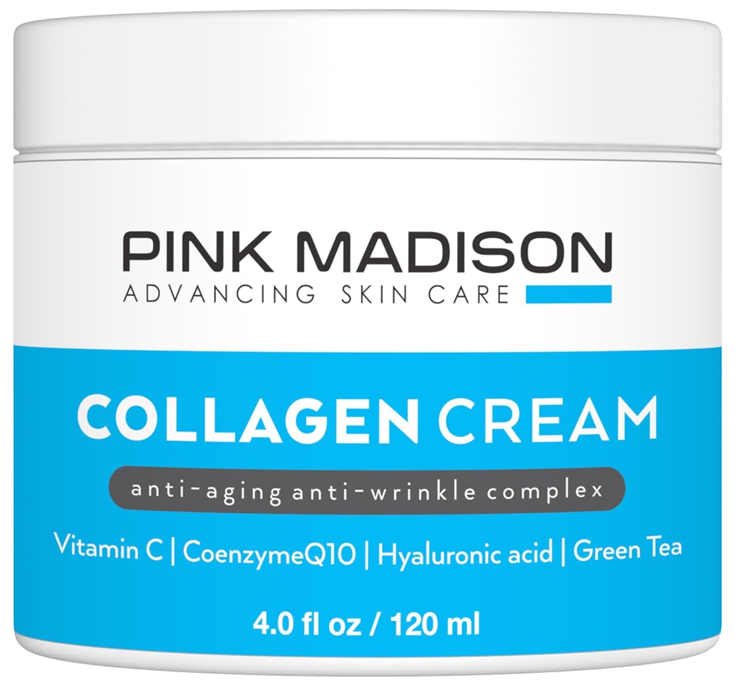 Amazon.com: Pink Madison Skin Tightening Collagen Serum Cream with ...