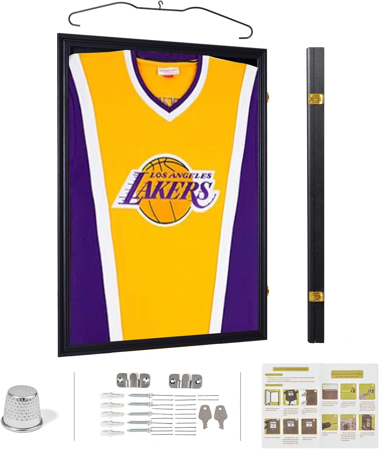 Amazon.com: 24" x 32" Jersey Display Case, Shirt Display Frame with UV ...