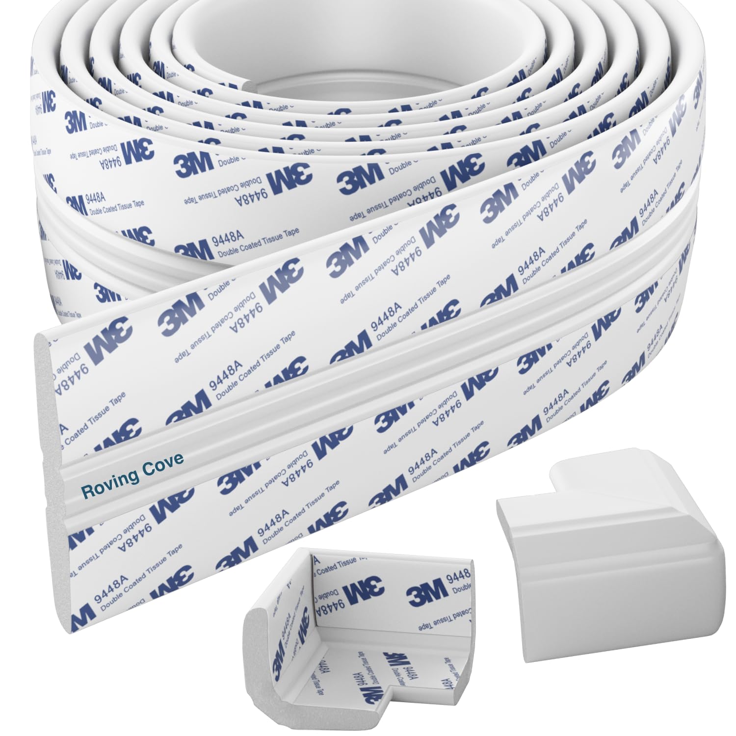 Amazon.com : Roving Cove PreFit Edge Corner Protector (Broad 9ft Edge 2 ...