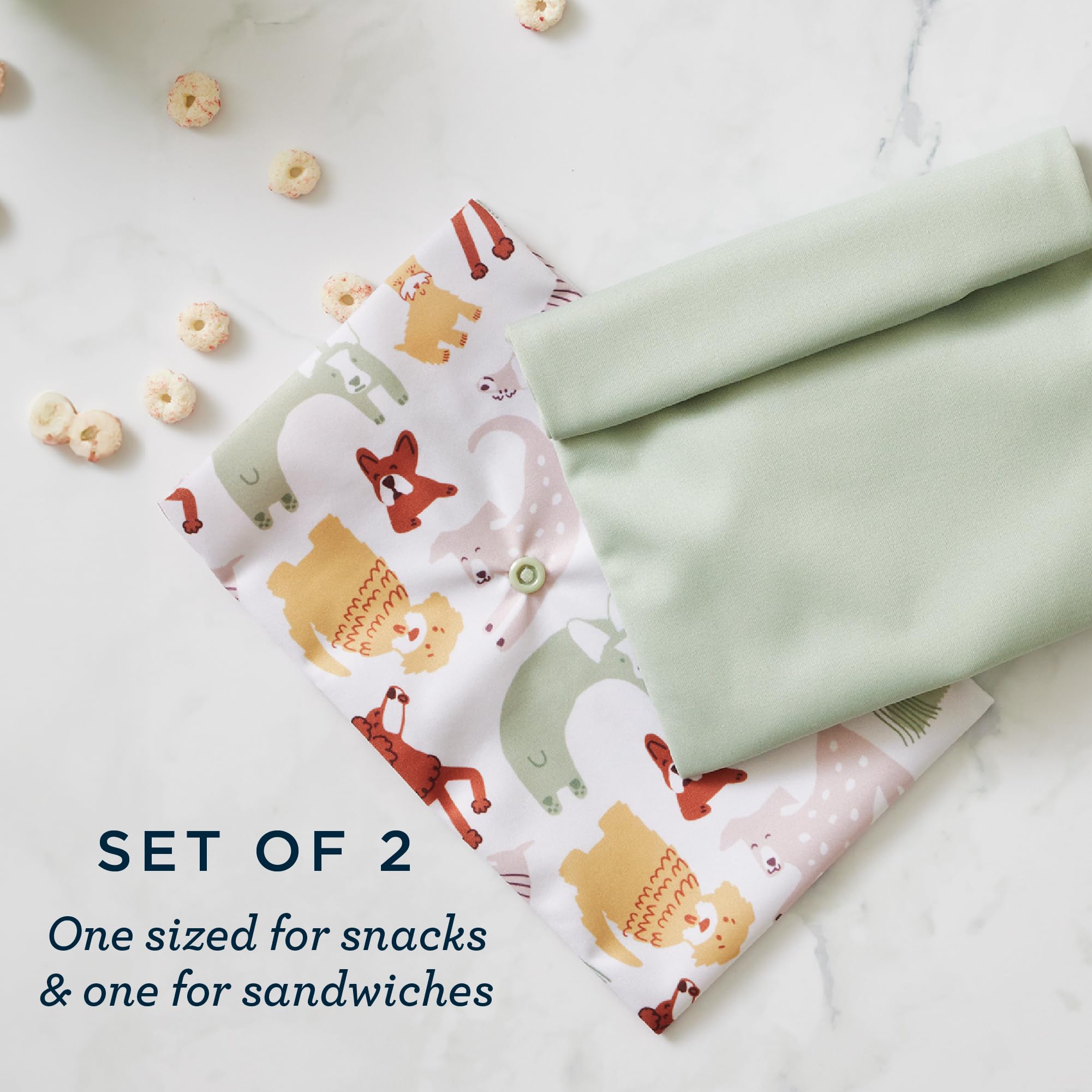 Snapklik.com : Esembly Snack + Sammy Pouches - Reusable Snack ...