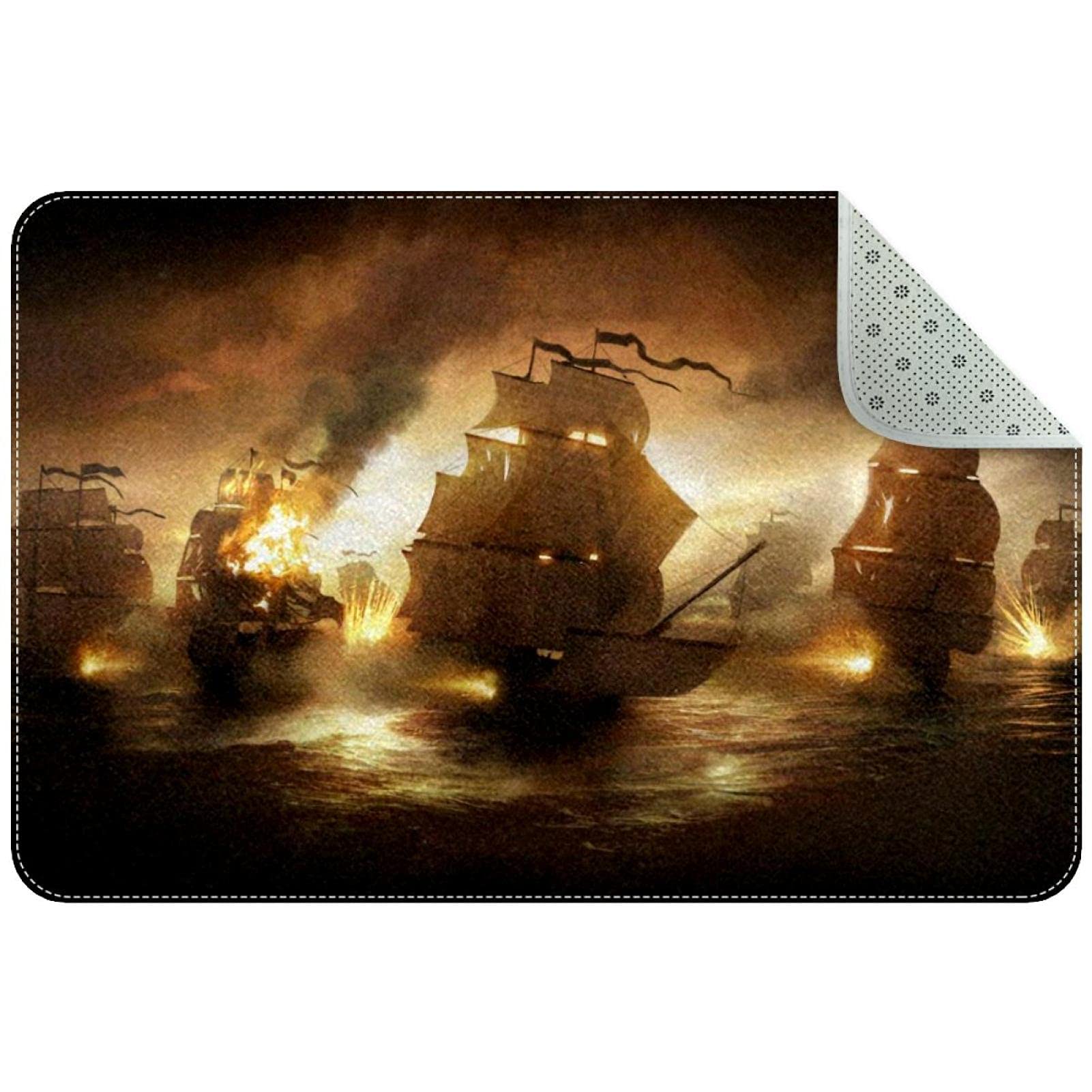 Pirate Ship On Fire