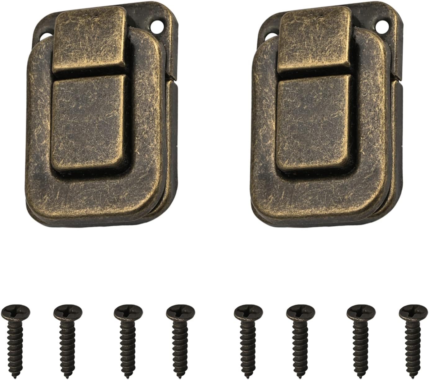 SDTC Tech 4-Pack Zinc Alloy Spring Toggle Latch Antique Bronze ...