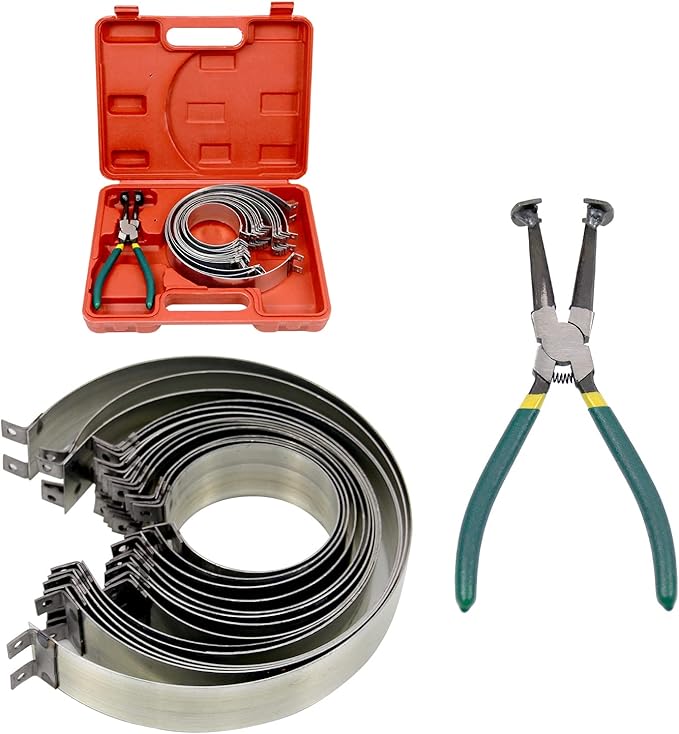 Amazon.com: RYANSTAR RACING Auto Engine Piston Ring Compressor Tool Set ...