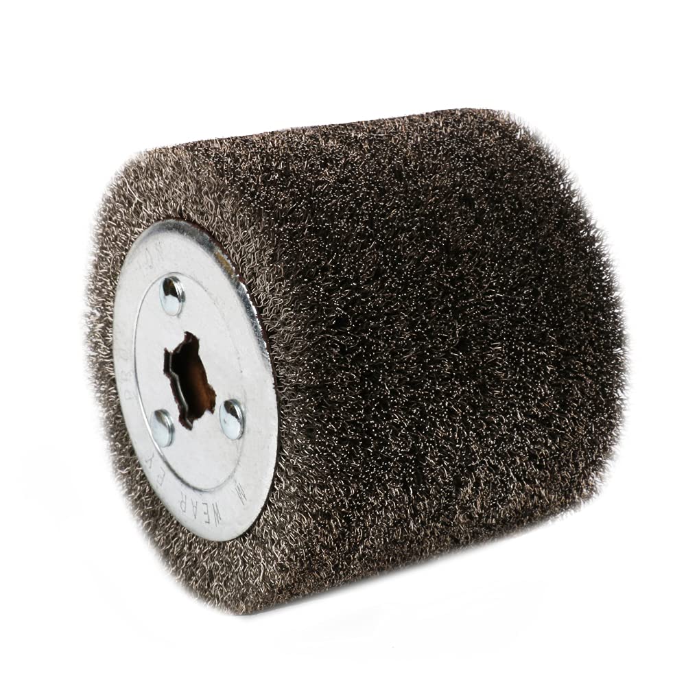 Buy 125x110mm 0.3mm Stainless Steel Wire Drawing Polishing Burnishing ...