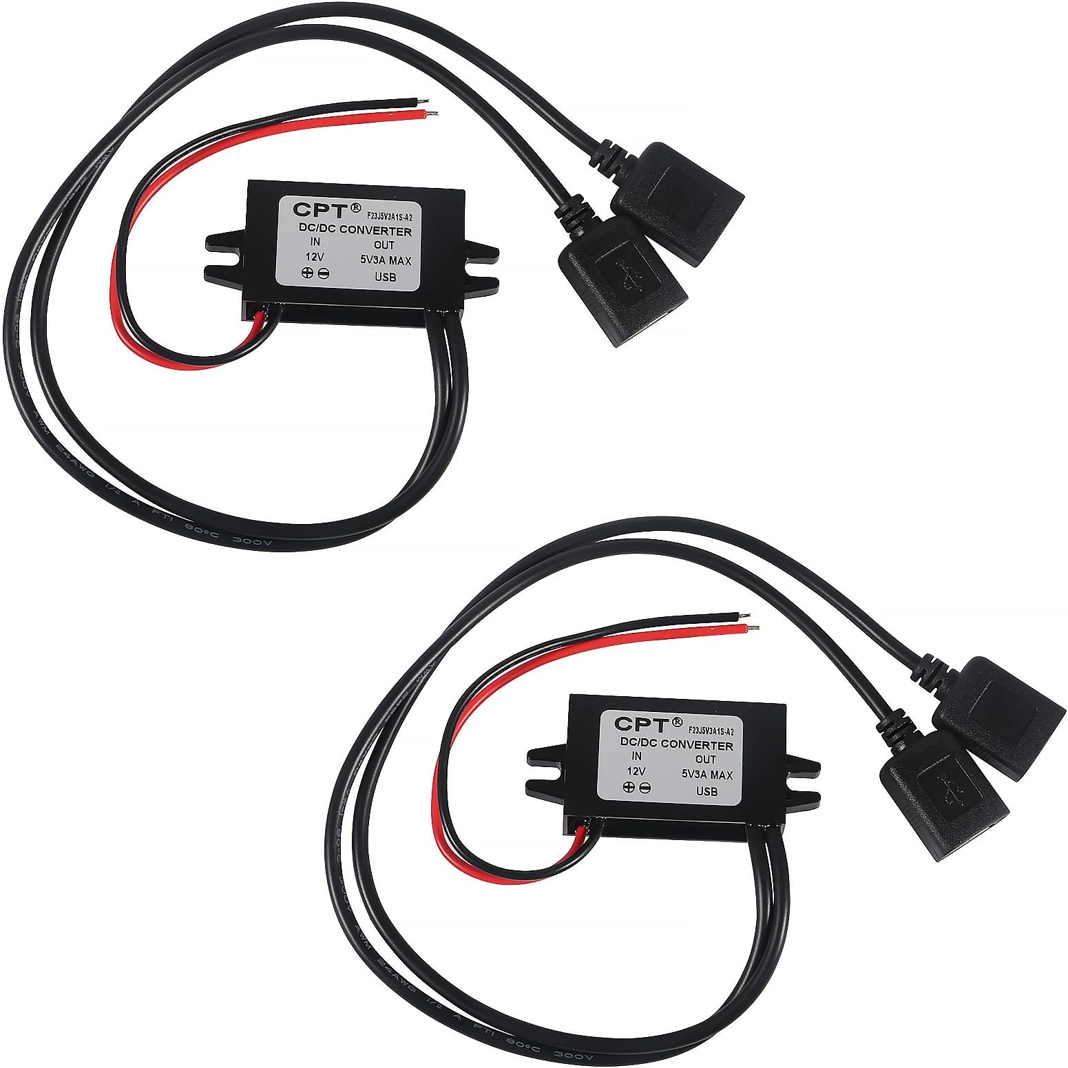 Amazon.com: XIITIA 2pcs USB Buck Boost Converter 3.5V-12V to 1.2V-24V ...