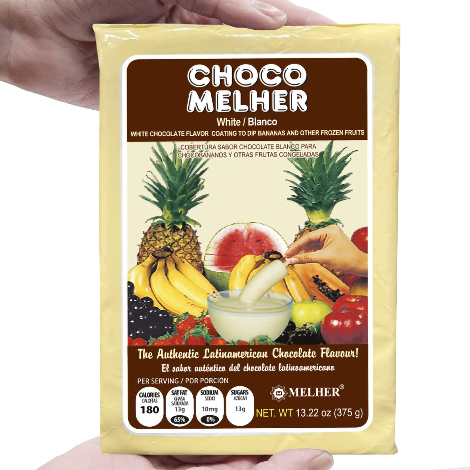 Amazon.com: CHOCOMELHER White 1Pack - Milk White Chocolate Flavored ...