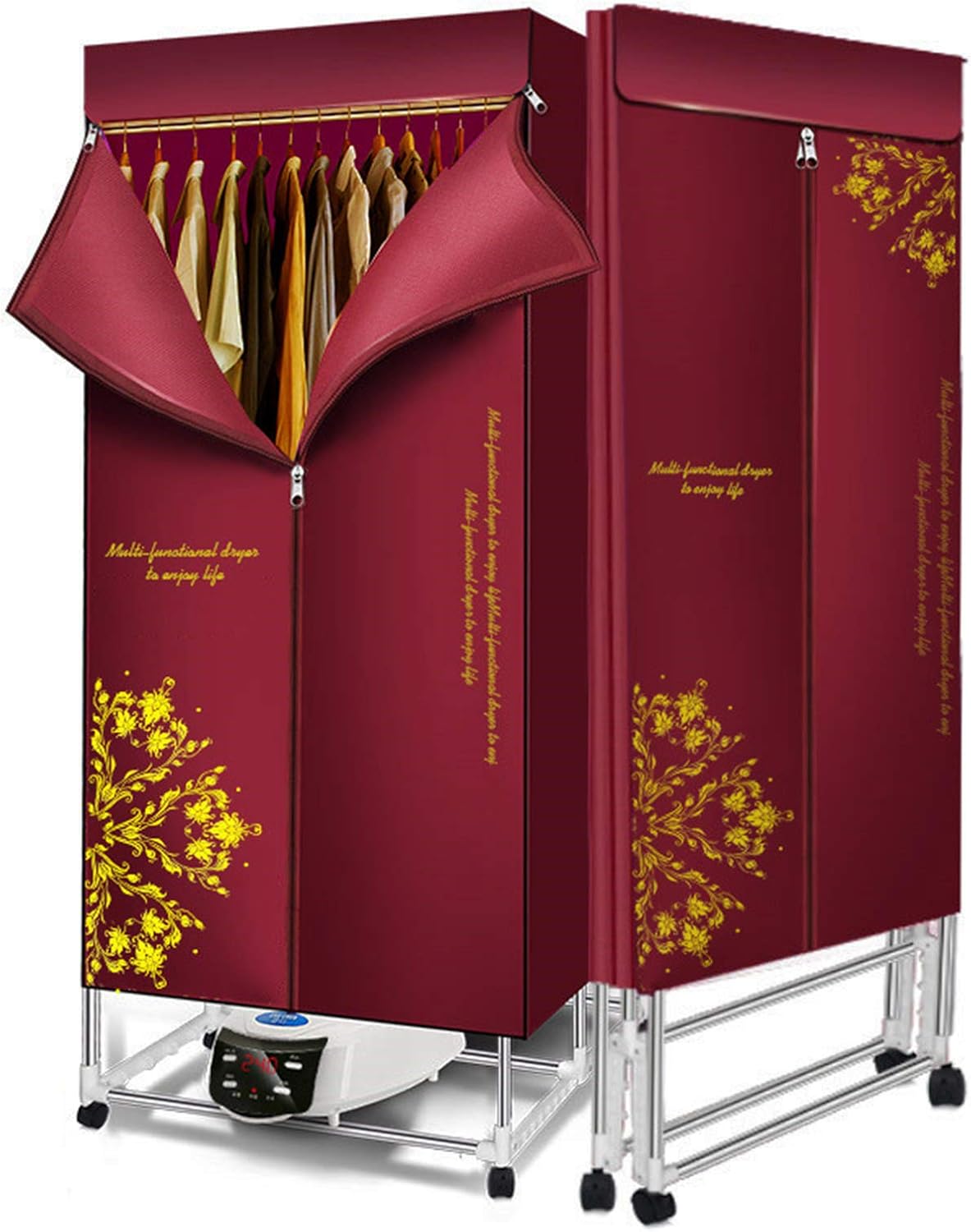 ZXCVBNAS Sèche-Linge Sèche-Linge Chauffant Portable Sèche-Linge Pliant ...