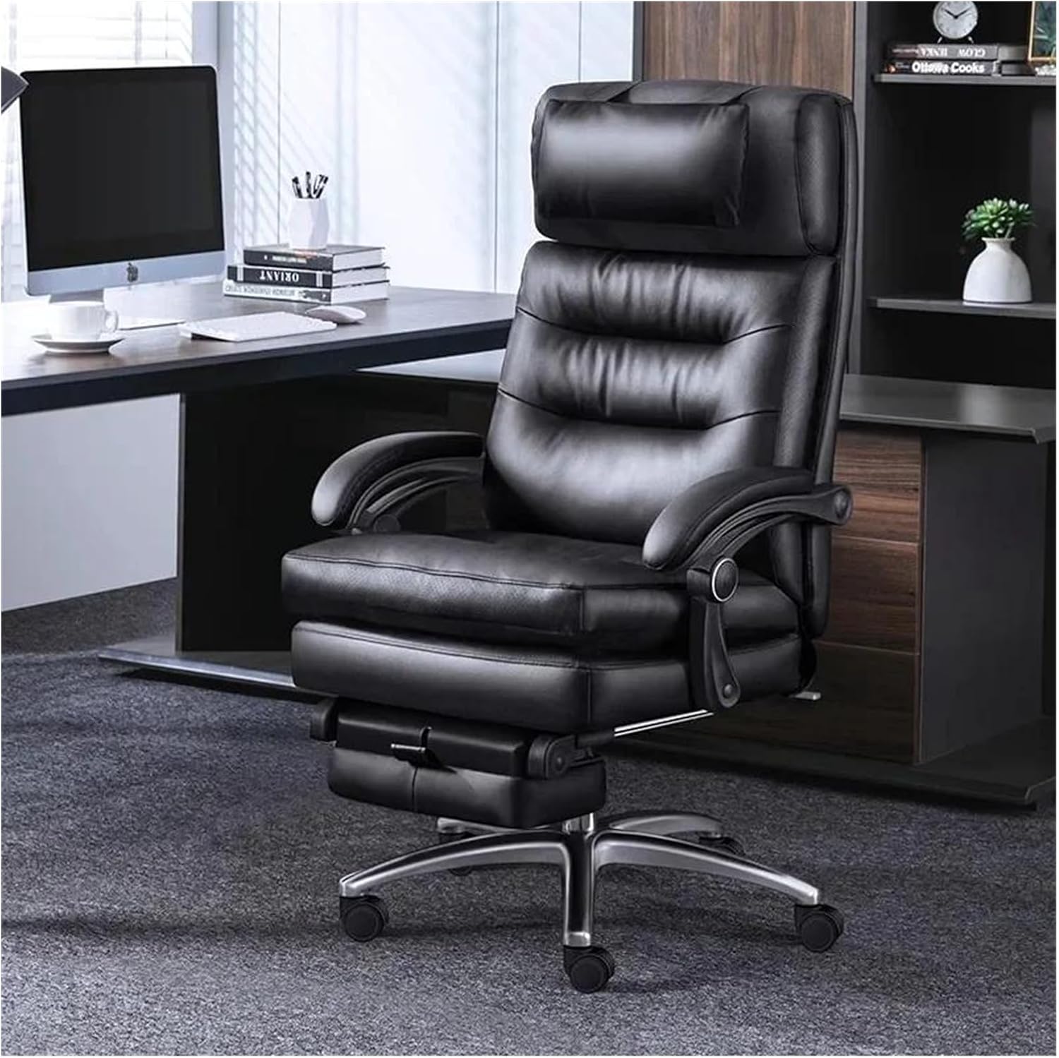 Amazon.com: Managerial Chairs, Luxairy Executive Office Chair Ergonomic ...