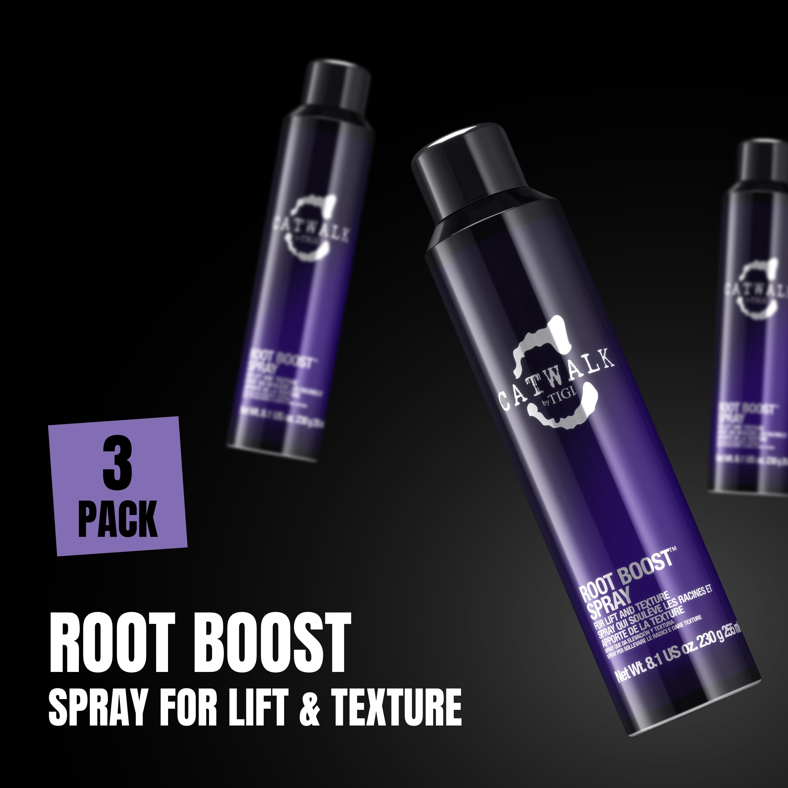 Snapklik.com : Catwalk TIGI Root Boost Spray Foam - Directional Mousse ...