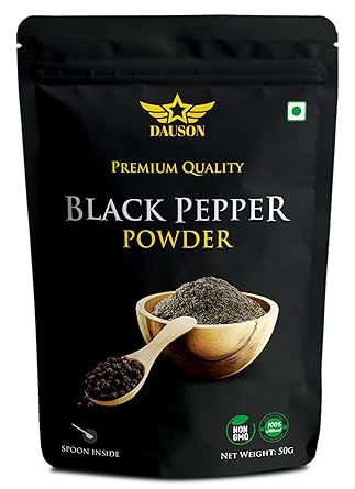 Amazon.com : Pure Black Pepper - Fine Powder Form - 1.76 Oz : Grocery ...