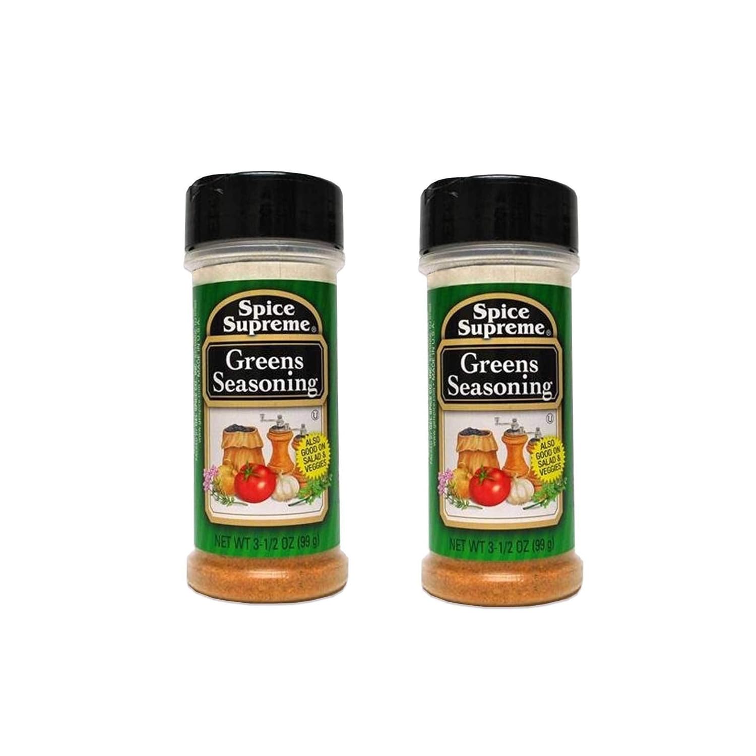 Amazon.com : Greens Seasoning for Salads and Vegetables - Spice Supreme ...