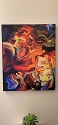 Amazon.com: DECORARTS - Abstract Art(Inner Melody series), Giclee Prints abstract modern canvas ...