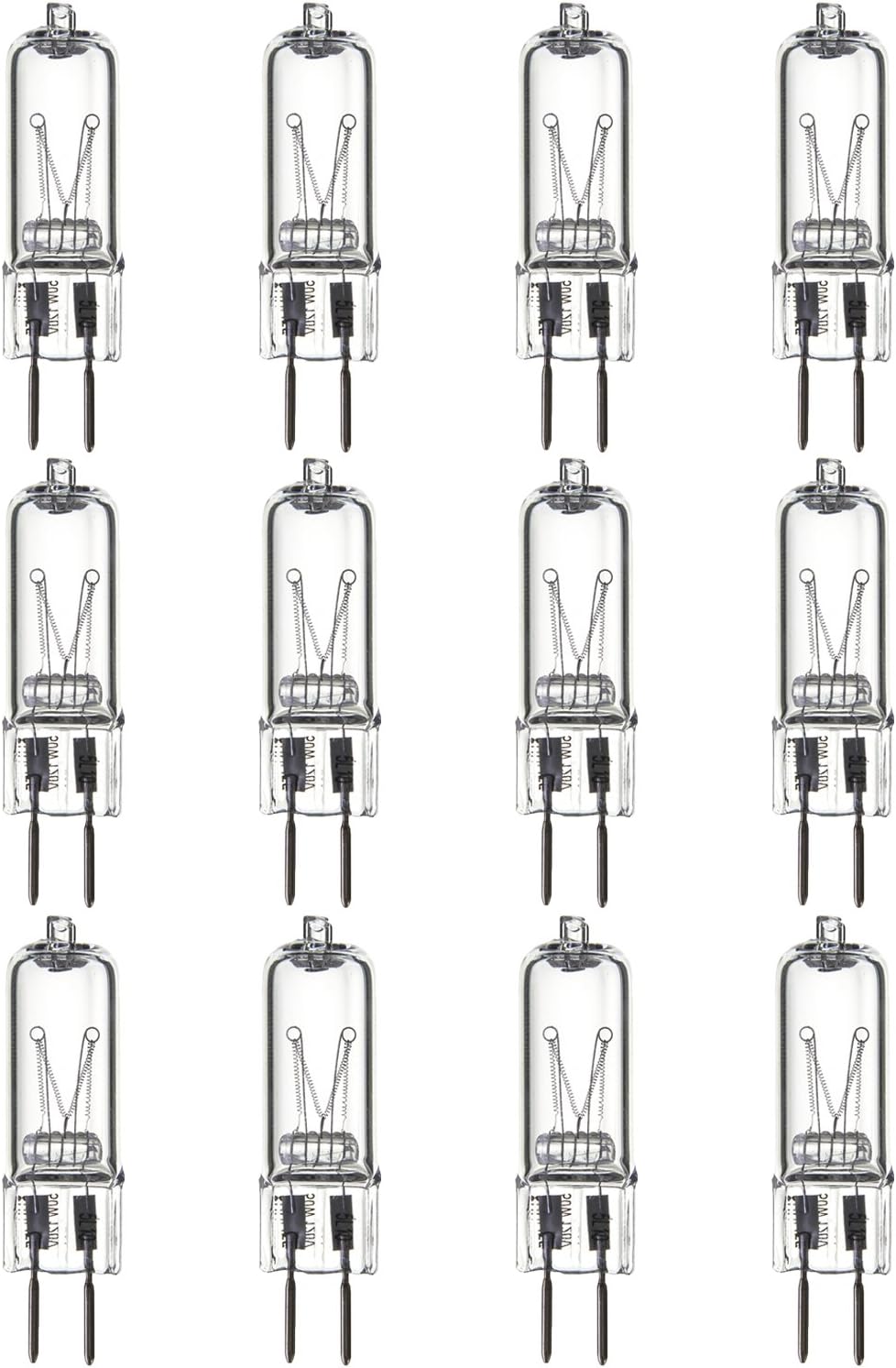 Sunlite Q50/CL/GY6/120V/12PK Halogen 50W 120V Q50 Single Ended Capsule ...