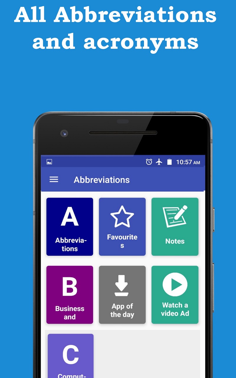 Abbreviations - App on Amazon Appstore