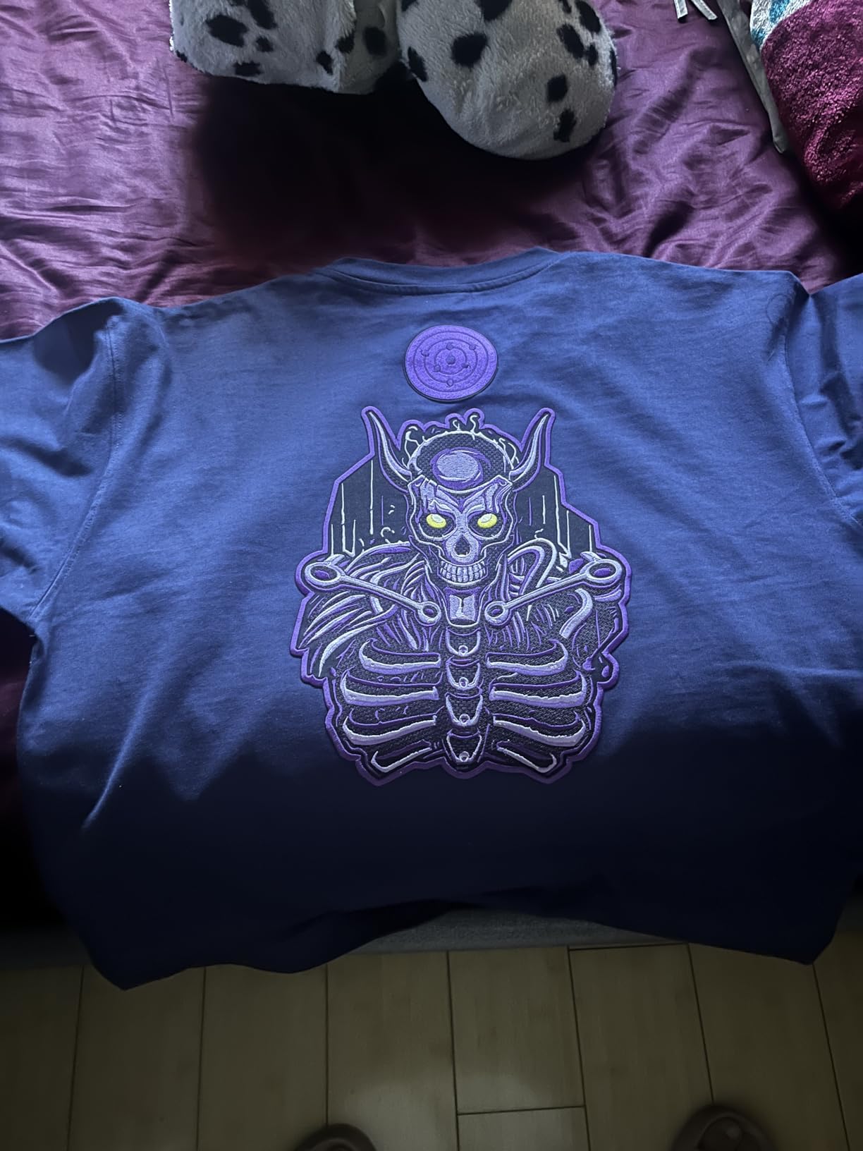 Amazon.com: Susanoo Sasuke Skull Patch, Large Skeleton, Fantasy Manga ...