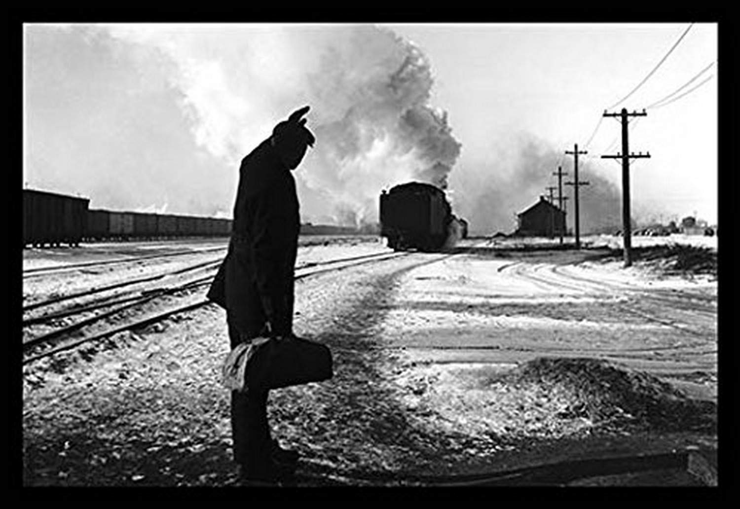 Waving Bye From A Train