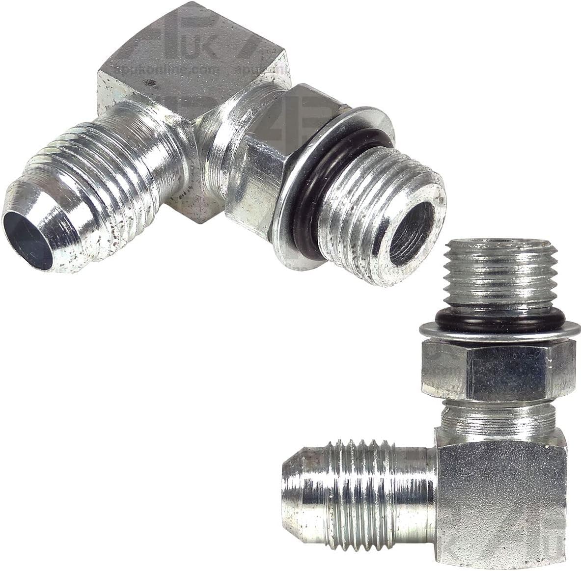 APUK 2x Power Steering Hose Adaptor Replacement for Case International ...