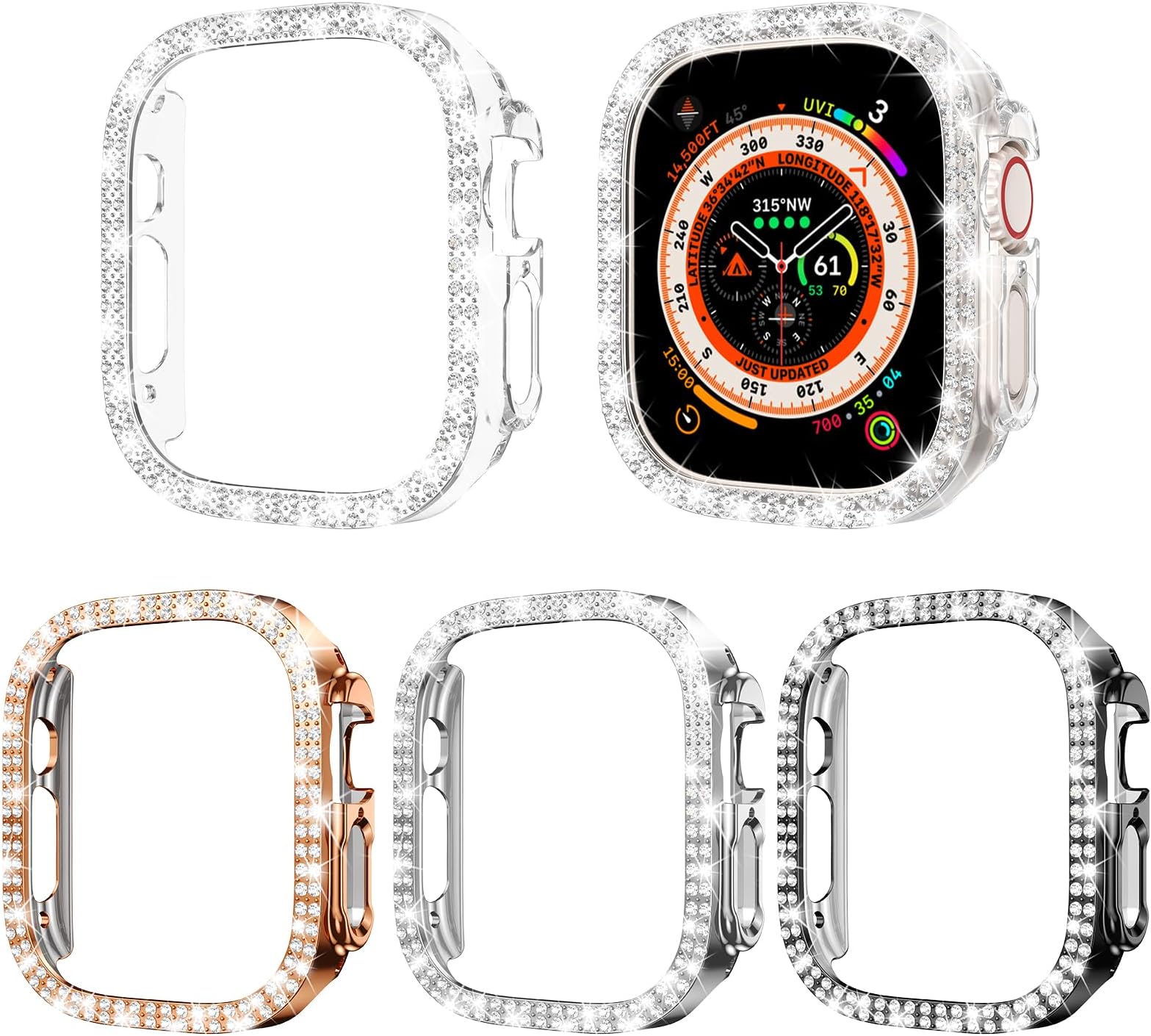 Amazon.com: Surace 49mm Case Compatible with Apple Watch Ultra Case ...