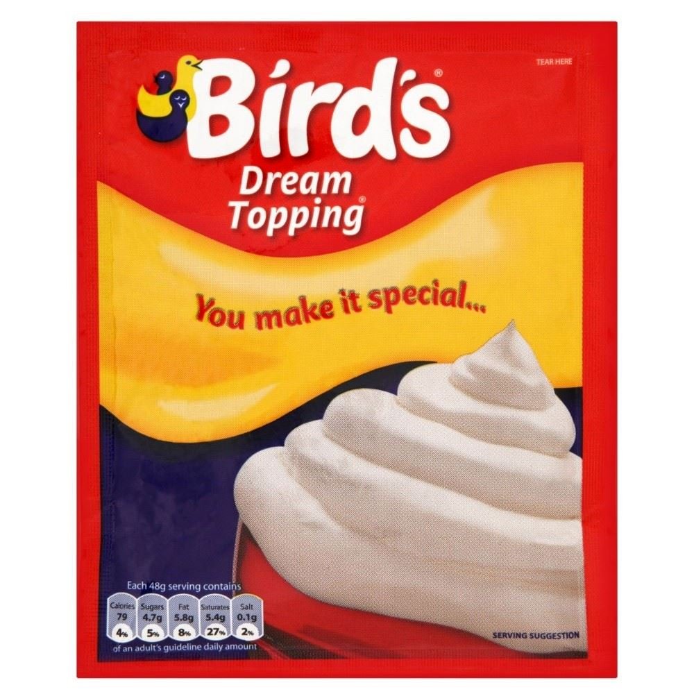 Amazon.com : Bird's Dream Topping (36g) - Pack of 2 : Grocery & Gourmet ...