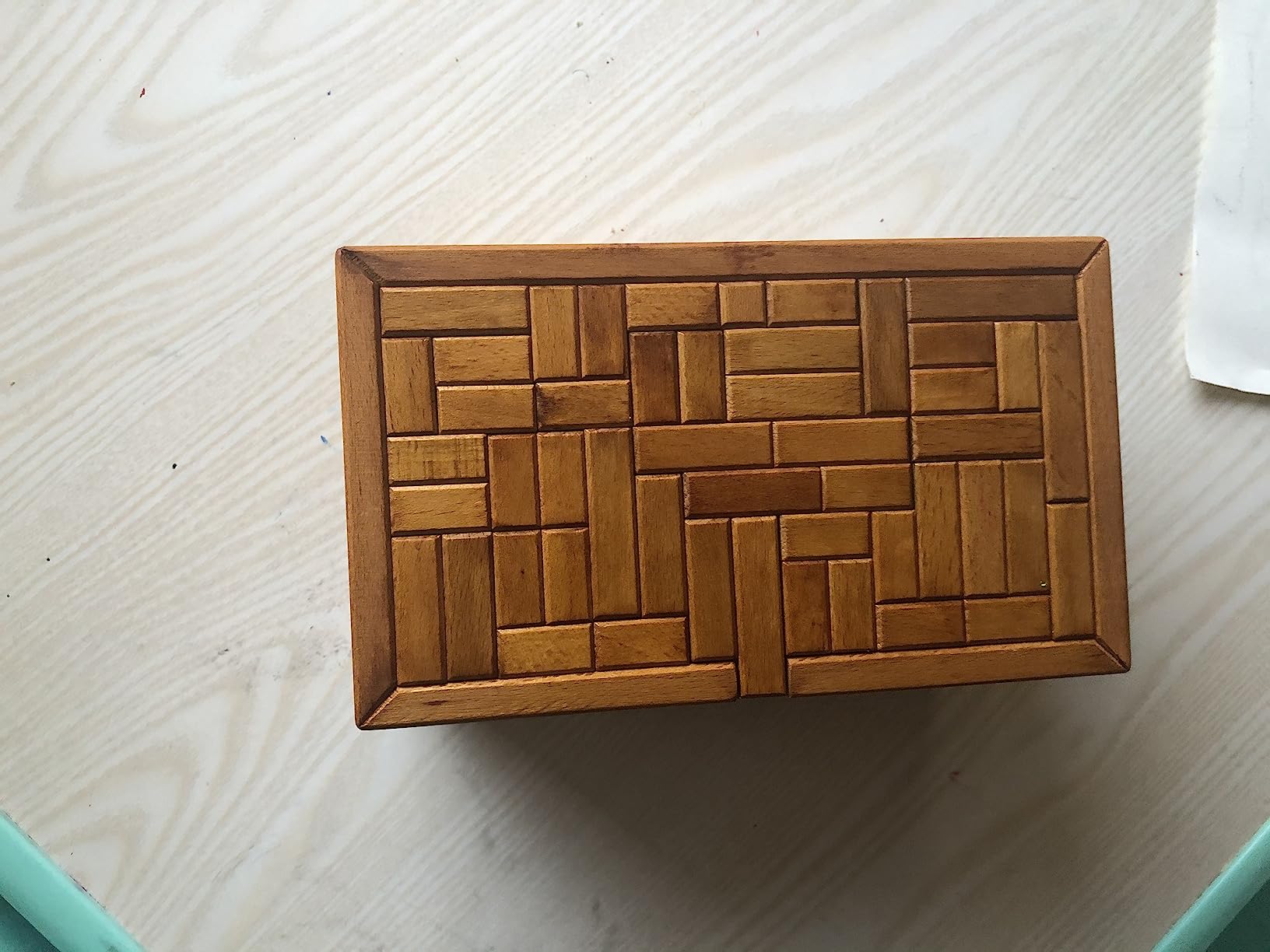Onietoiy Big 32 Steps Wooden Secret Puzzle Box Toys Beech Wood Money ...
