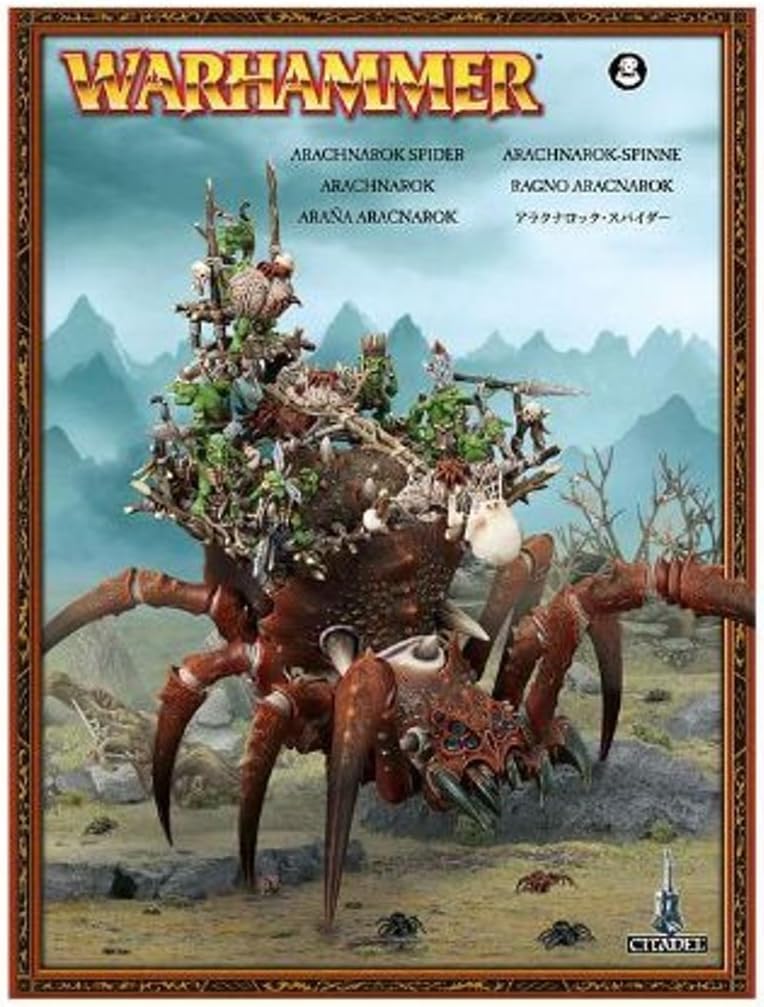 Orcs & Goblins Arachnarok Spider - Warhammer : Amazon.co.uk: PC & Video ...
