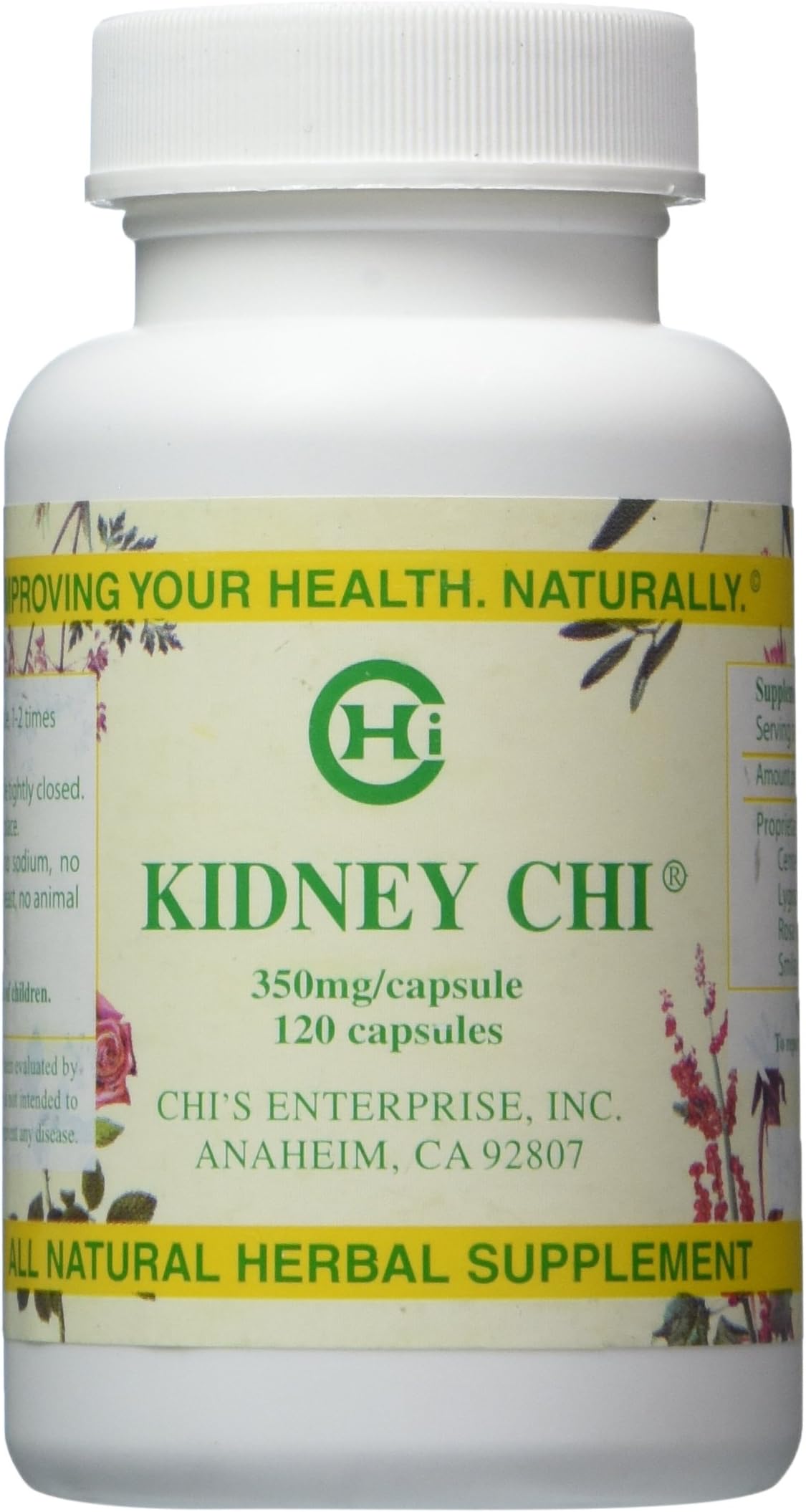 Amazon.com: Kidney Chi(Chi's Enterprise)350mg,120 caps : Health & Household