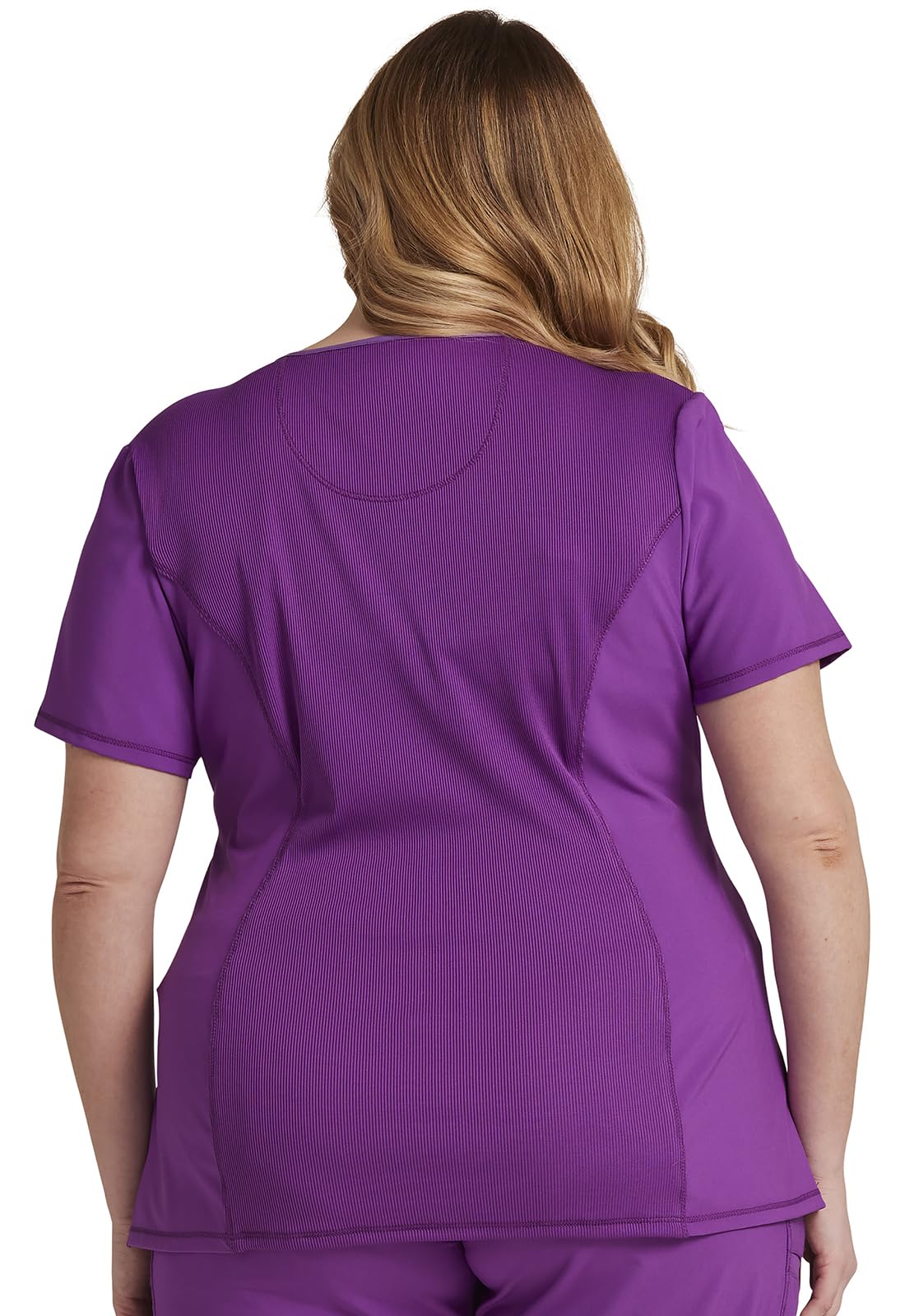 Snapklik.com : Cherokee Infinity Scrubs For Women Round Neck Scrub Top