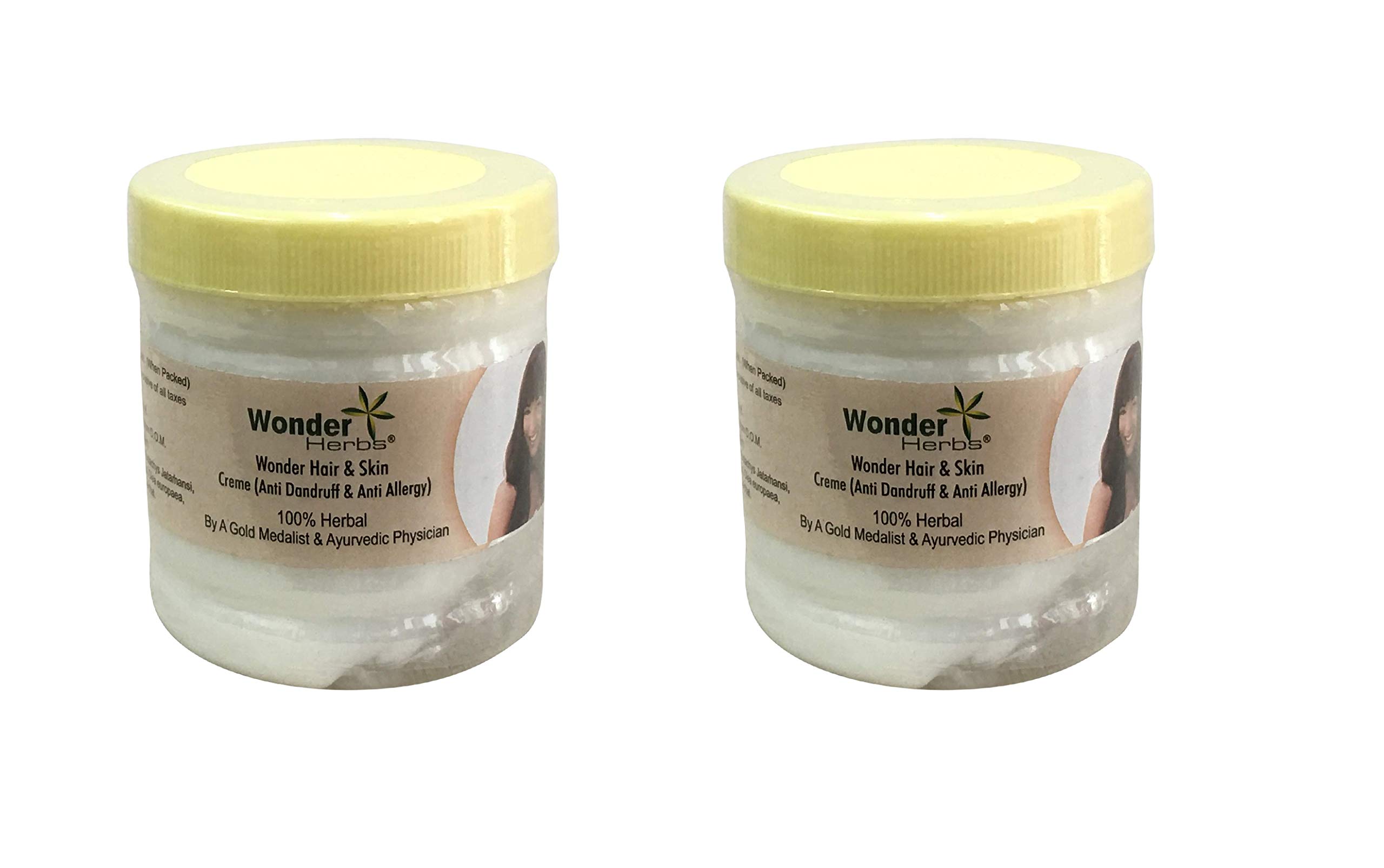 Wonder Herbs Acne Removal Hair Smoothening Cream 100gm Pack of 2 | Anti ...