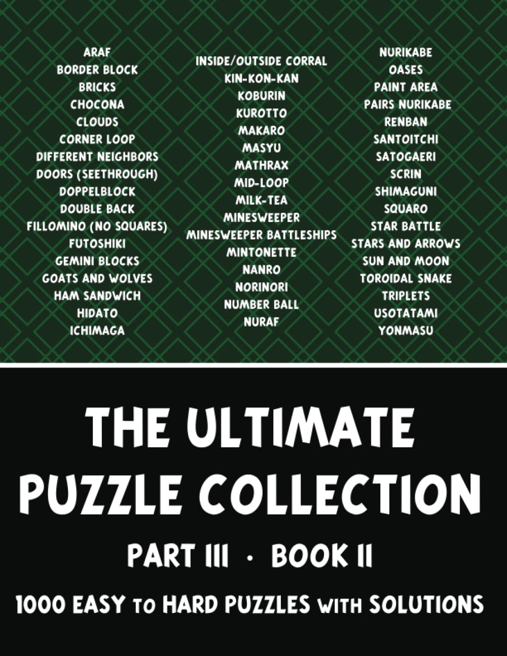 The Ultimate Puzzle Collection - Part 3 of 4, Book 2: 1000 Easy to Hard ...