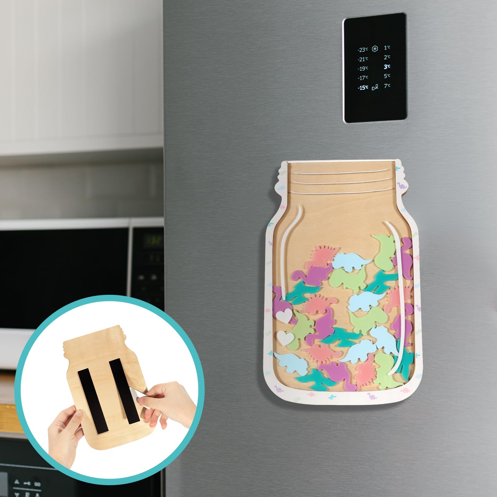 Snapklik.com : Cute Jar Reward System, The Kids Personalized Dinosaur ...