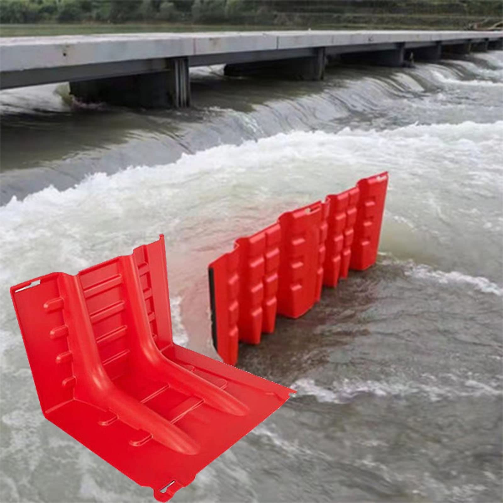 Amazon.com: Flood Protection Barrier, ABS L-Type Flood Protection Board ...