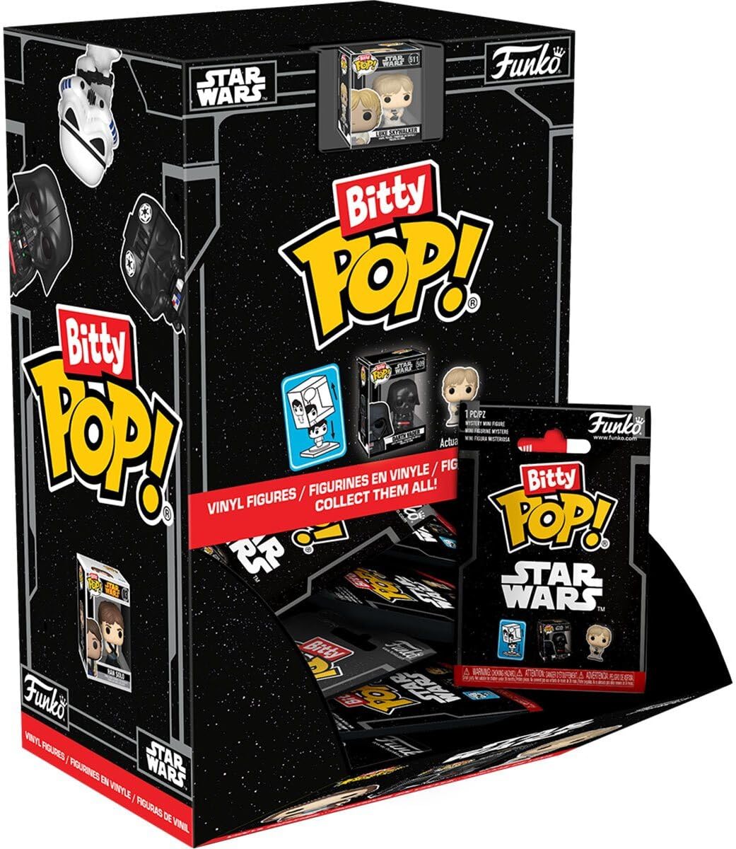 Funko Bitty Pop Singles: Star Wars- 36PC PDQ : Amazon.com.mx: Juguetes ...