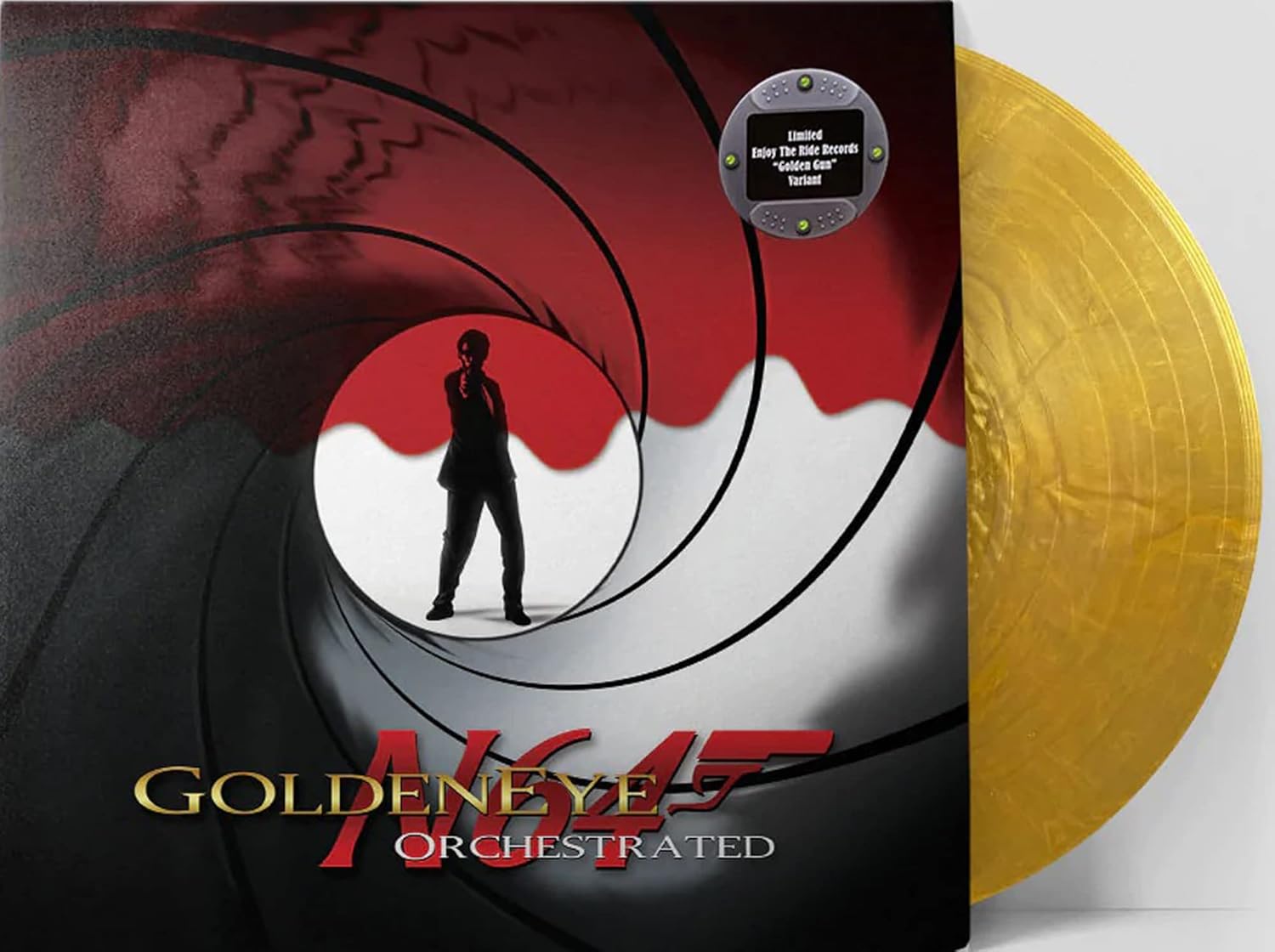 Amazon.com: Goldeneye N64 Orchestrated Exclusive Numbered Gold Vinyl ...