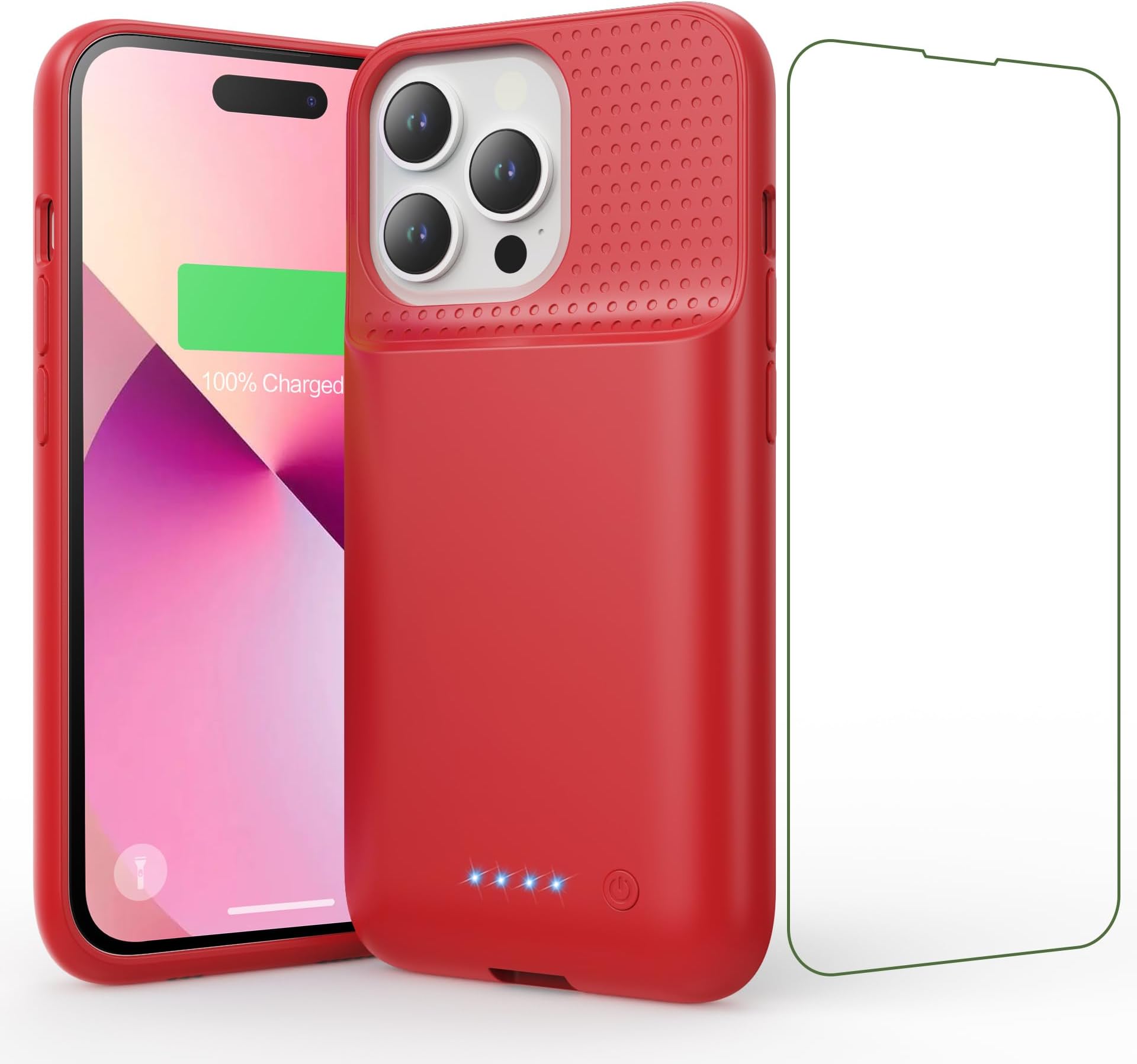 Amazon.com: Ekrist 7500mAh Battery Case for iPhone 13/13 Pro/14 (6.1 ...