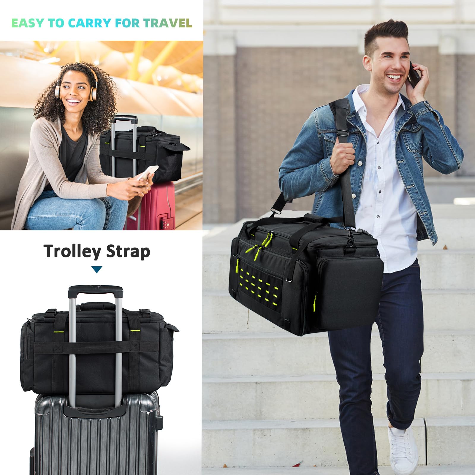 Snapklik.com : MYBAGZING Original Gig Bag - Heavy Duty Dj Equipment Bag ...