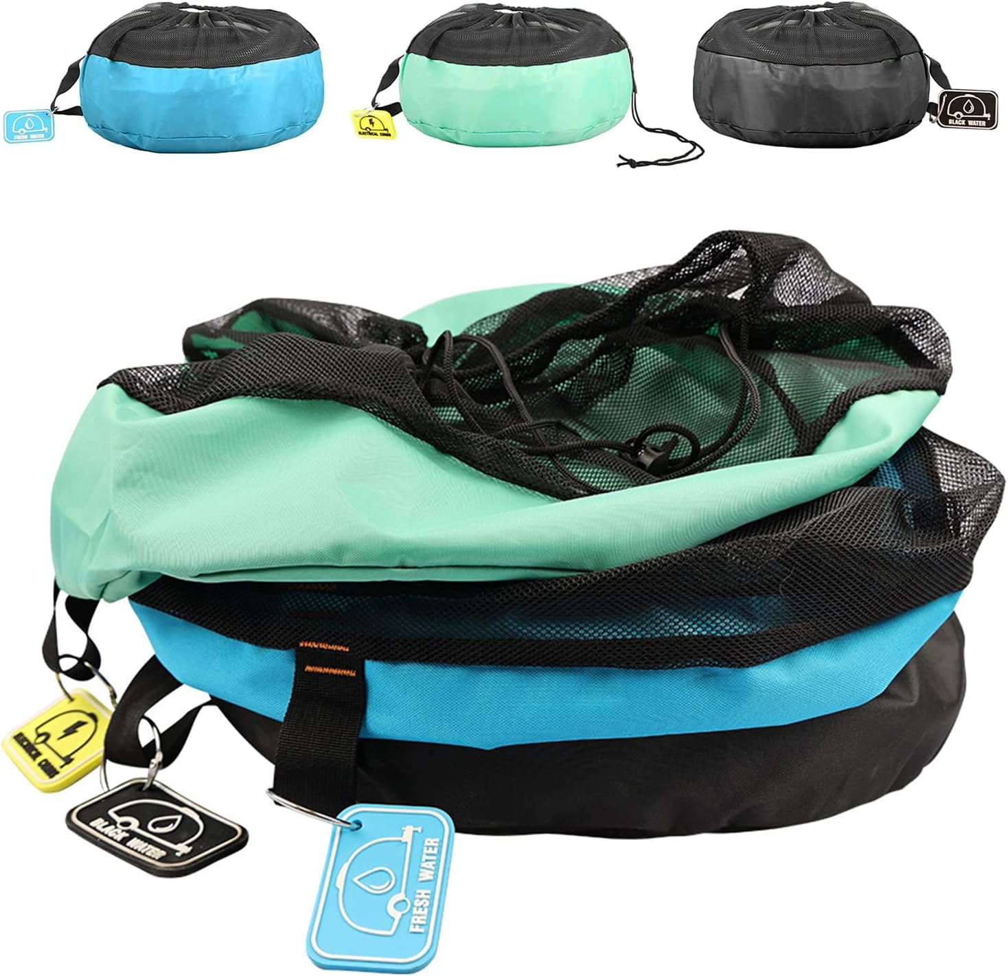 Amazon.com: Gift2u 3 Pack Waterproof RV Hose Bag Organizer, Sewer Hose ...