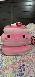 Amazon.com: Squishmallows Original 12-Inch Shelly Pink Strawberry ...