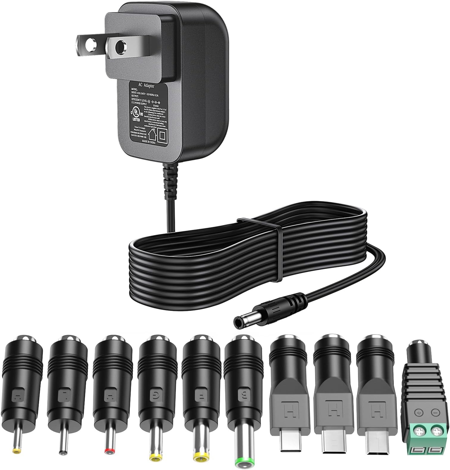 Amazon.com: Generic 5V 1A Wall Charger Power Adapter with Plug 5.5 x 2 ...